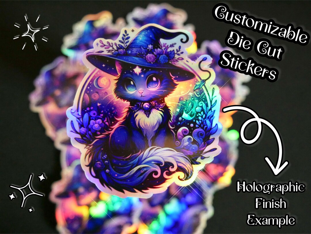 Custom Print Die Cut Stickers - Personalized Stickers for Planners ...