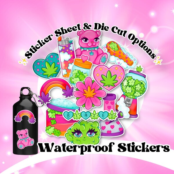 Weed Stickers - Etsy