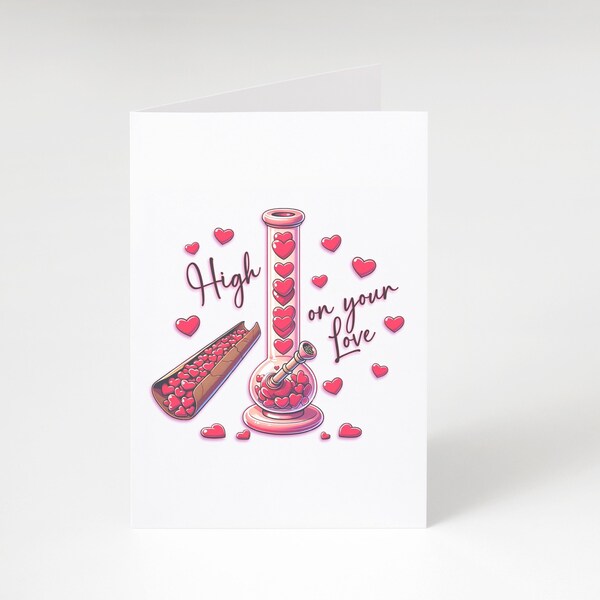 Weed Greeting Card - Etsy