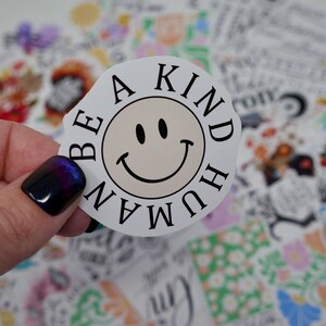 Positive Affirmations Sticker Pack: Waterproof Vinyl Decals - Etsy