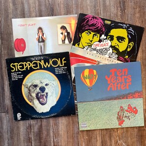 5 Used LP Classic Rock Mystery Box - Etsy