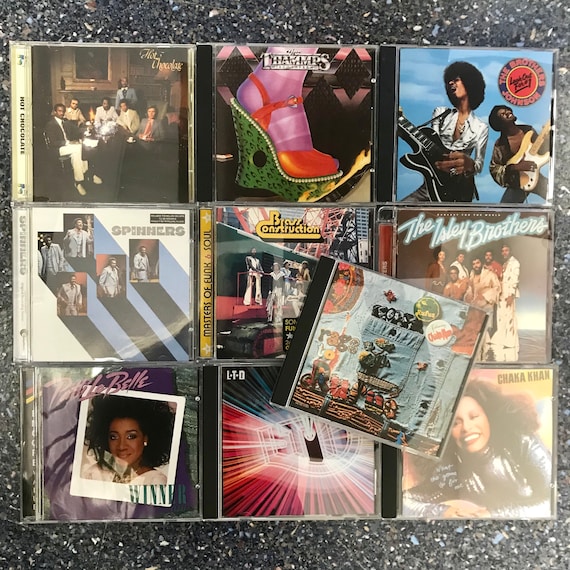 10 Used Funk & Soul Cd's Mystery Box | Etsy