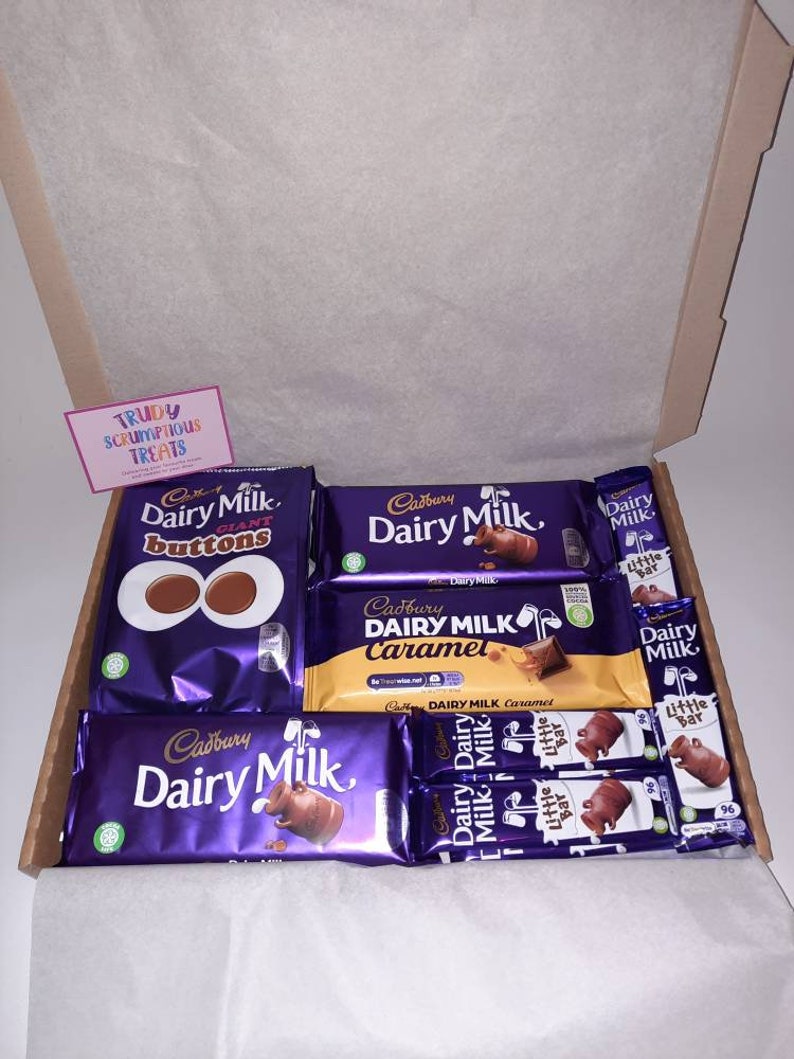 Cadbury's dairy milk treat box/ hamper/ treats | Etsy