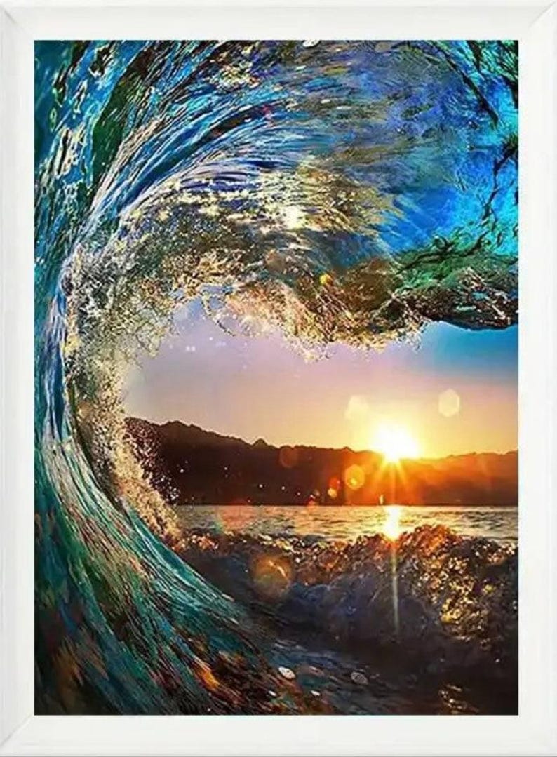Sunset Beach Diamond Art Kits - Etsy