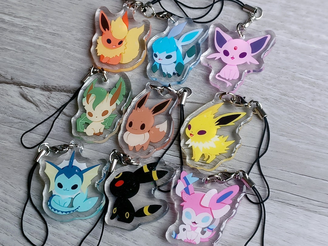 LAST CHANCE - Pokecharm Eeveelutions 1.5 In - Etsy