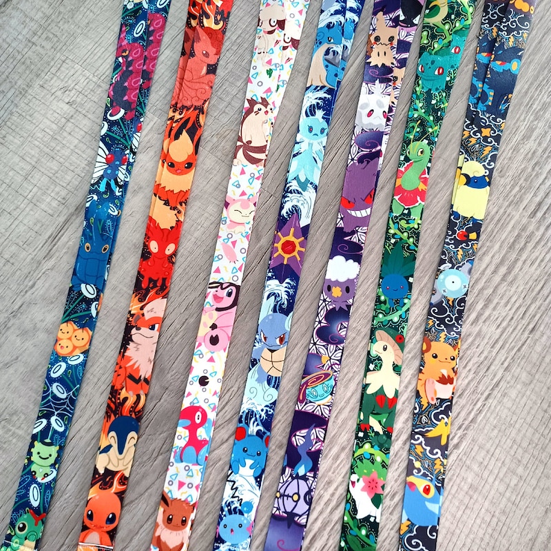 Fire Type Lanyard - Etsy