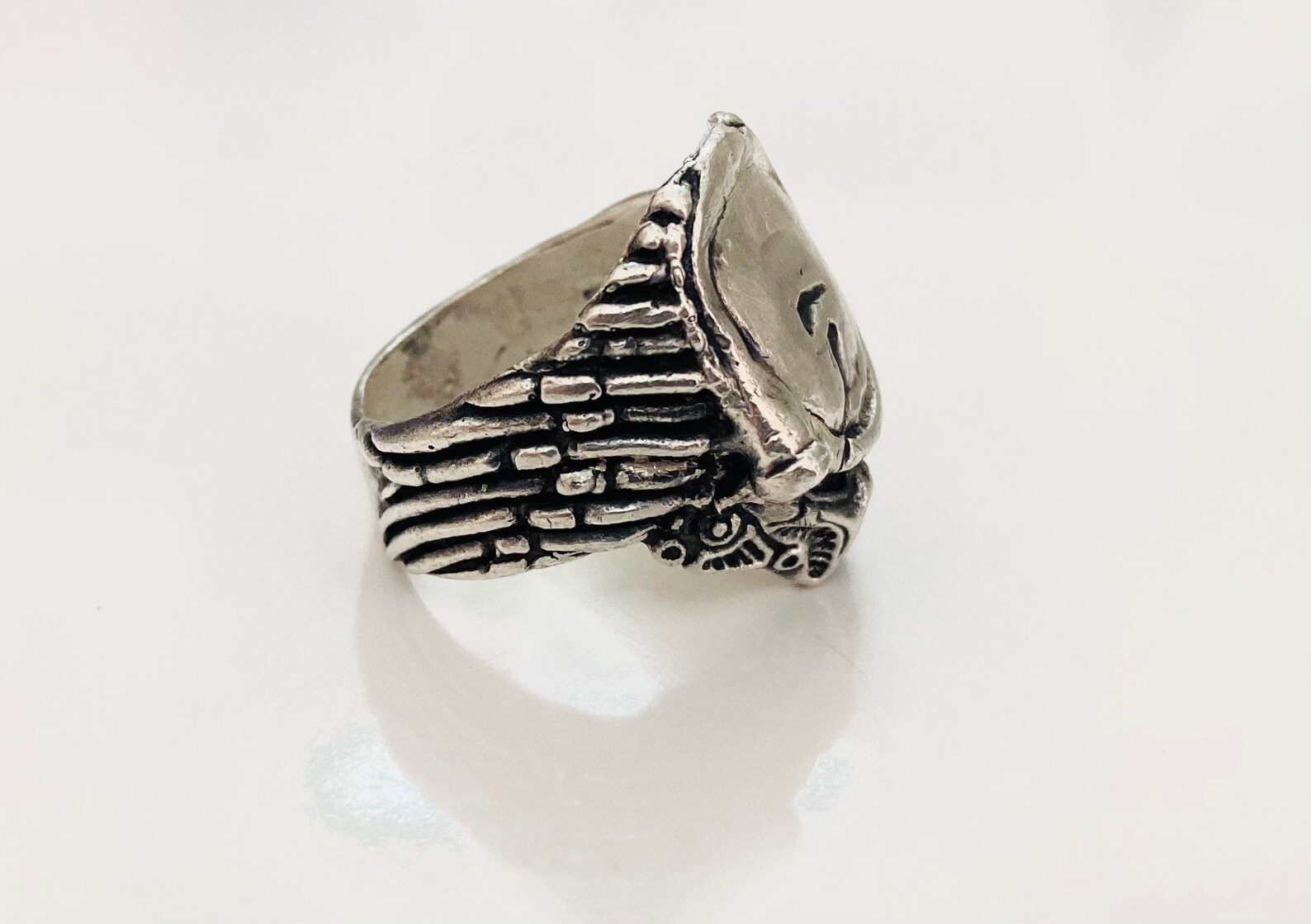 Predator Ring Oxidized 925 Sterling Silver Steampunk Jewelry Handmade ...