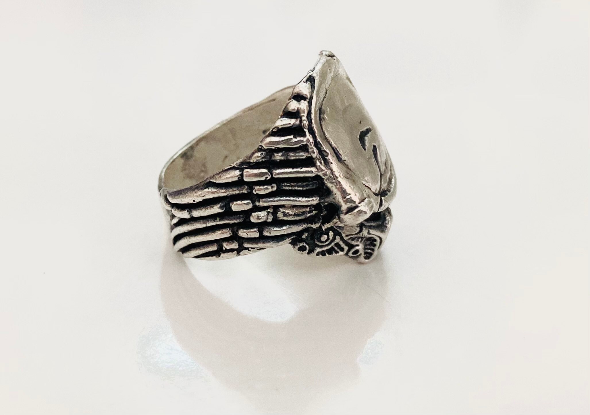 Predator Ring Oxidized 925 Sterling Silver Steampunk Jewelry Handmade ...