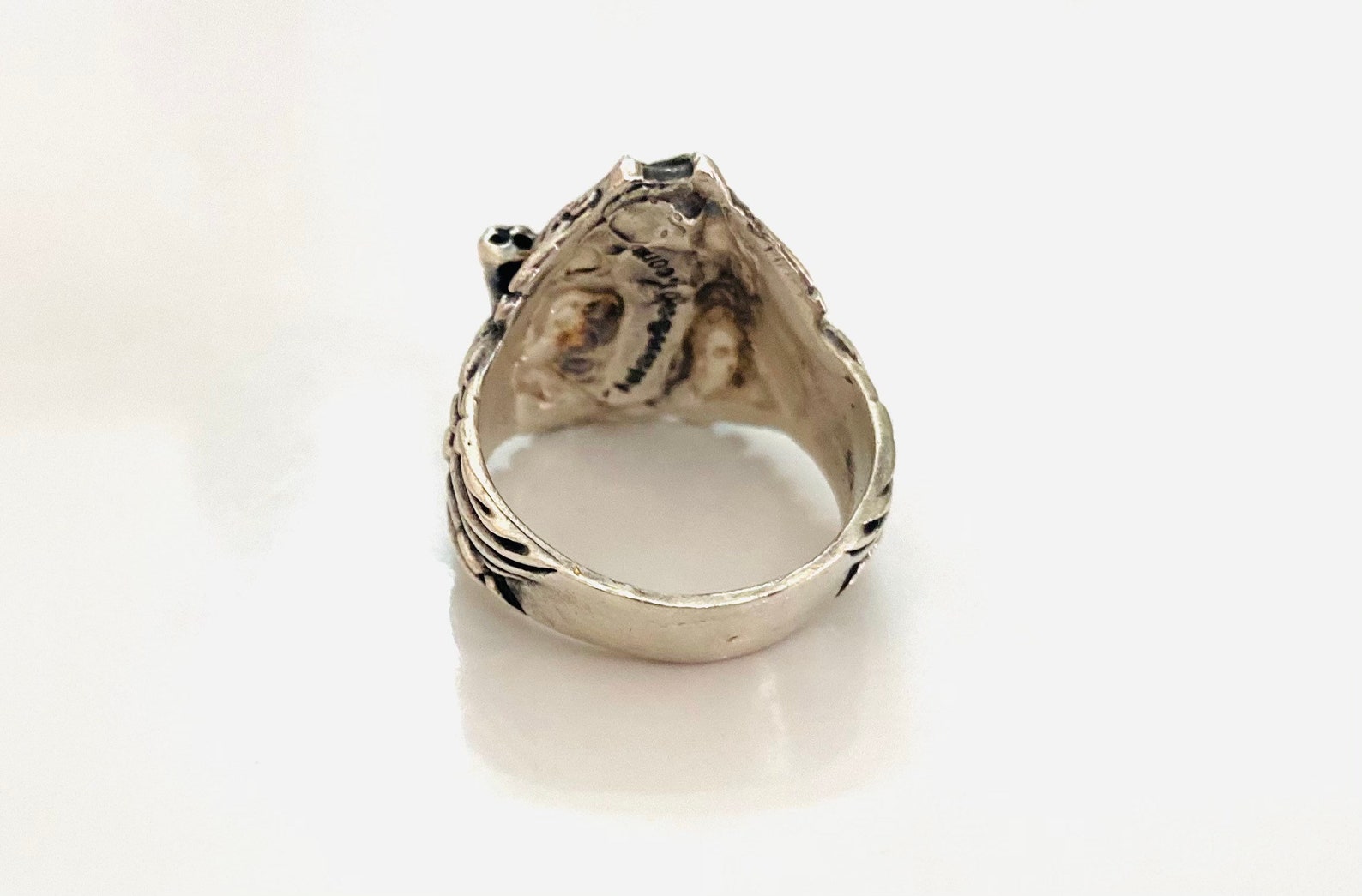Predator Ring Oxidized 925 Sterling Silver Steampunk Jewelry - Etsy