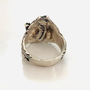 Predator Ring Oxidized 925 Sterling Silver Steampunk Jewelry Handmade ...