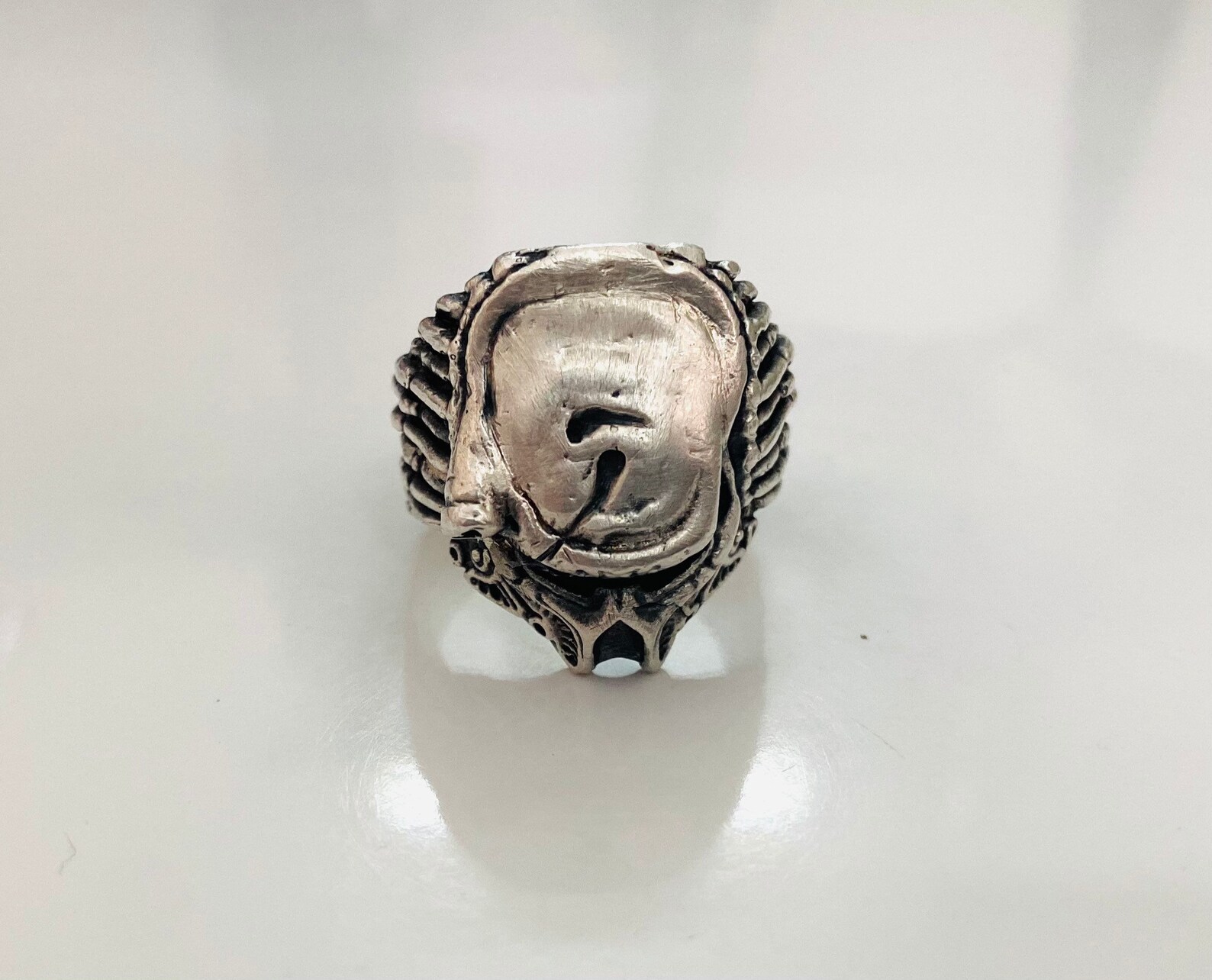 Predator Ring Oxidized 925 sterling silver steampunk jewelry | Etsy