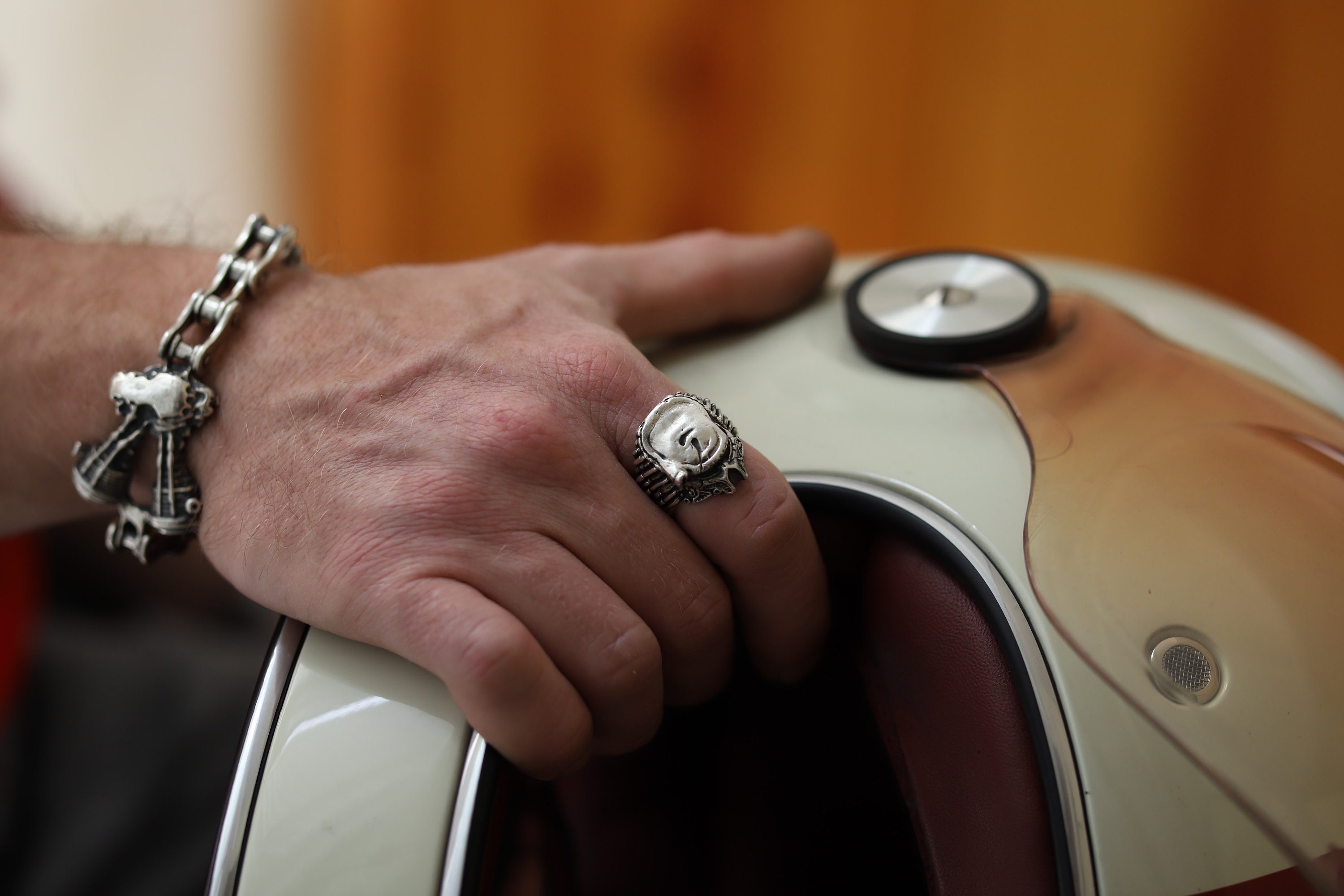 Predator Ring Oxidized 925 Sterling Silver Steampunk Jewelry Handmade ...