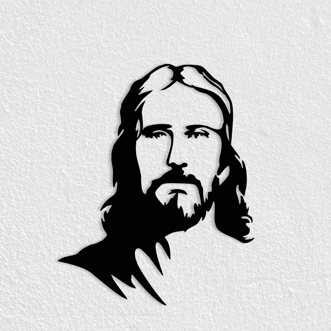 Jesus Metal Sign, Cross Metal Sign, Metal Wall Art, Living Room ...