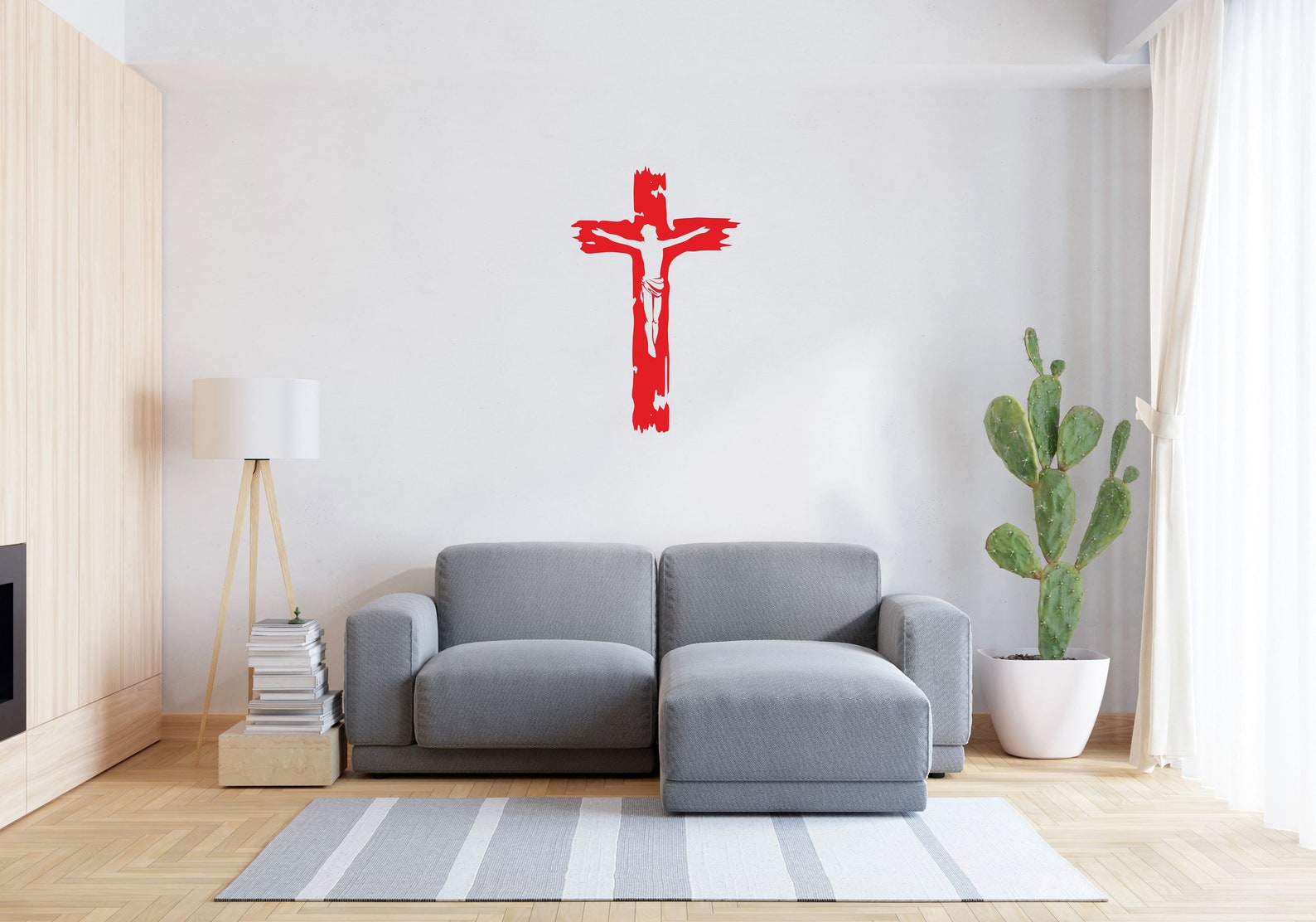 Jesus Metal Sign, Cross Metal Sign, Metal Wall Art, Living Room ...