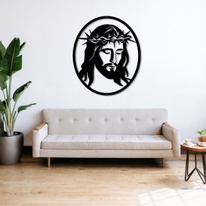 Jesus Metal Sign, Metal Wall Art, Living Room Decoration, Gift Sign - Etsy