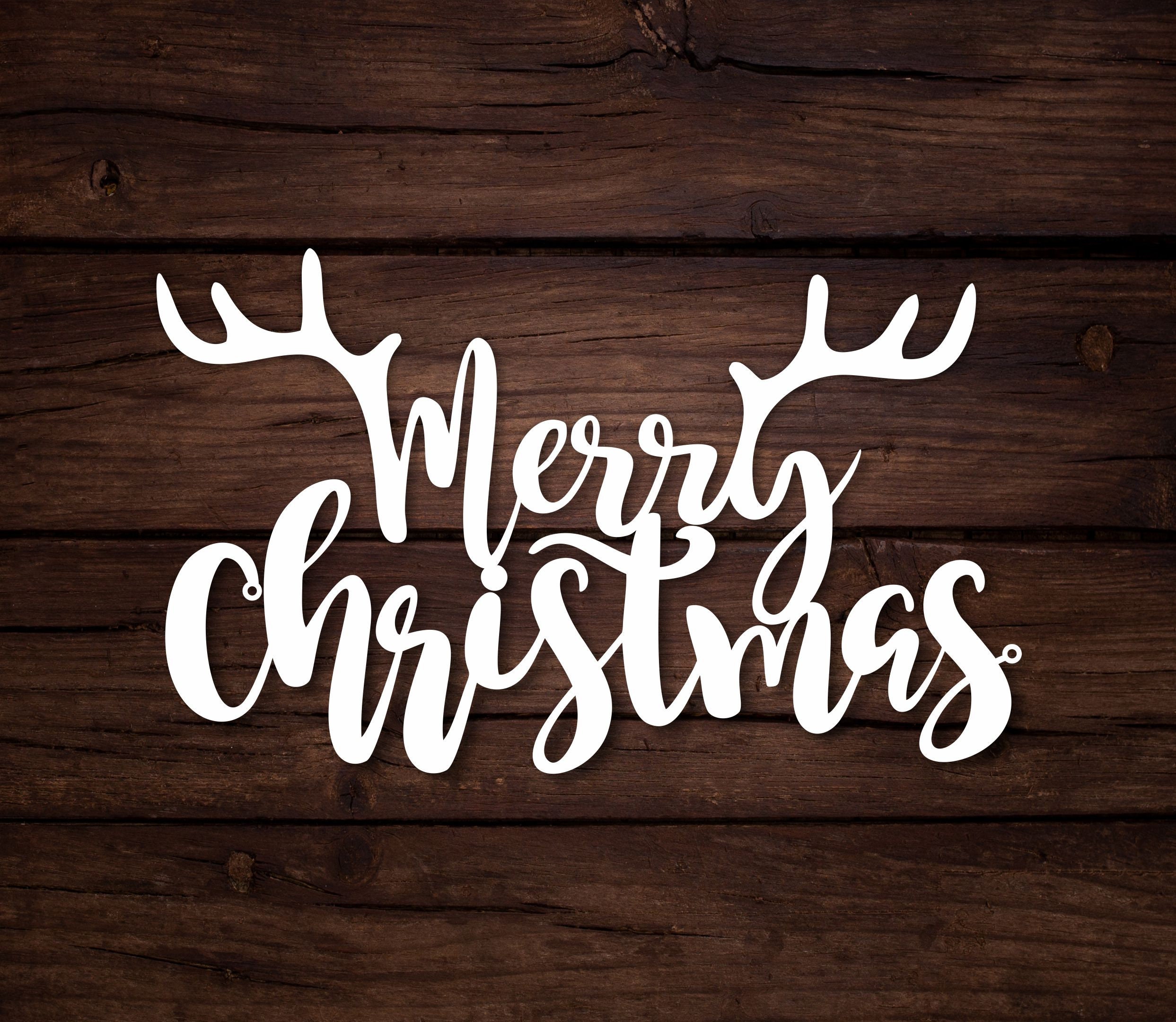 Merry Christmas Metal Sign, Gift Sign - Etsy