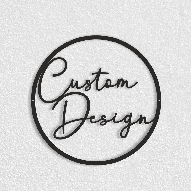 Custom Metal Sign - Etsy