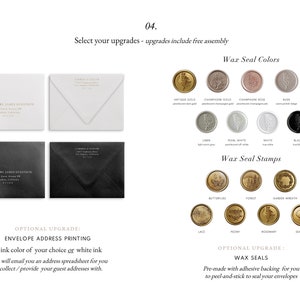 Modern Save the Date With Debossed Border Simple, Minimal Custom Save ...