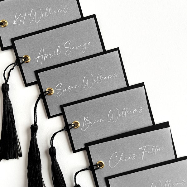 Printed Place Cards - Etsy