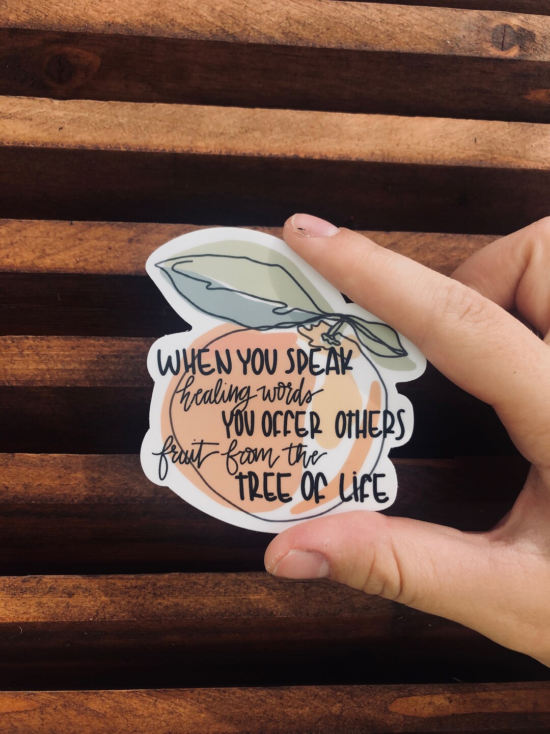 When You Speak Sticker - Etsy