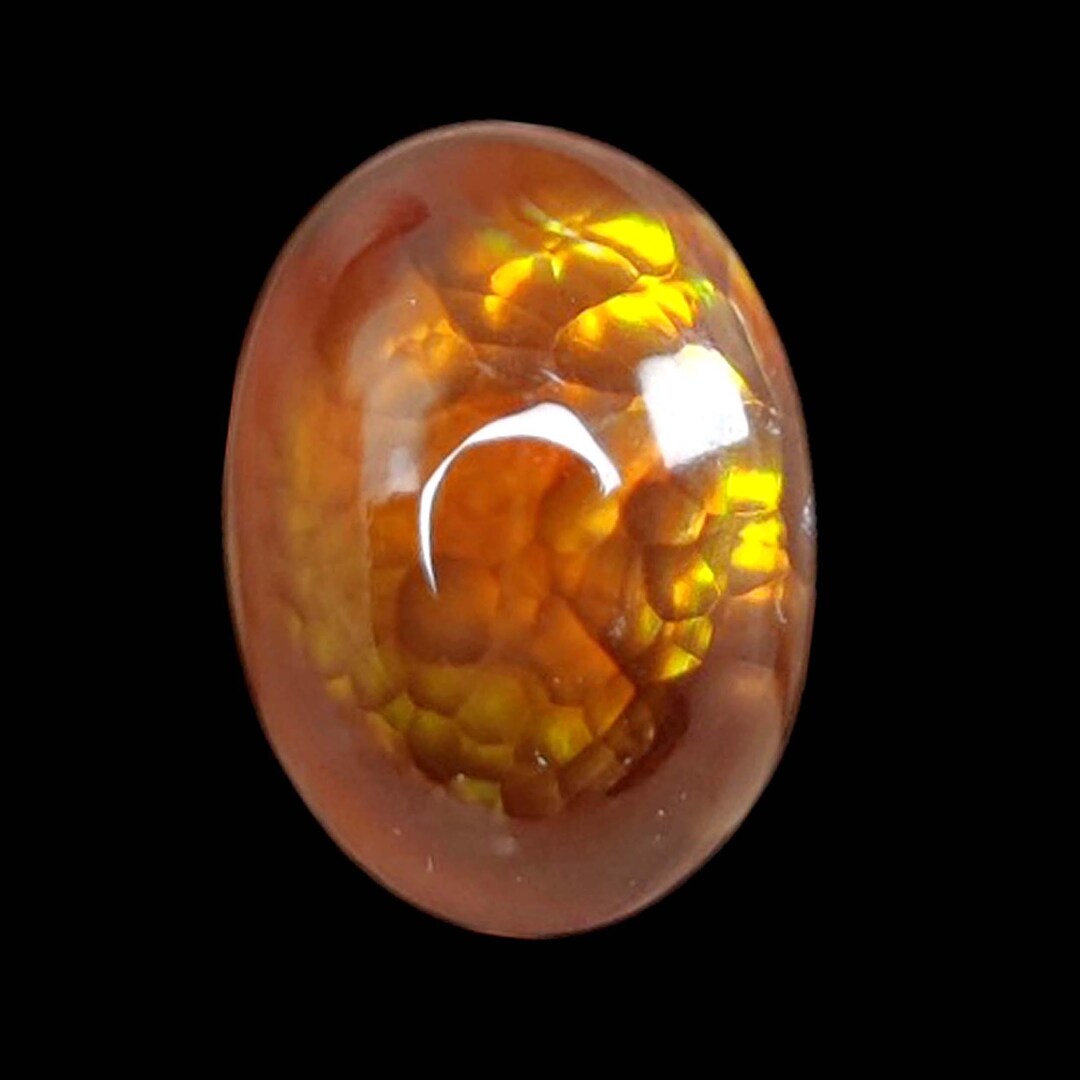 Small 1.6 Ct of AAA Quality Genuine Natural Mexican Fire Agate Loose ...