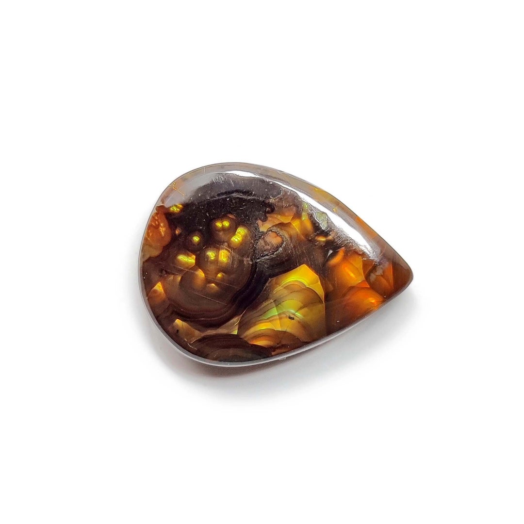Natural Mexican Fire Agate Loose Gemstone for Jewelry Making Fire Agate ...