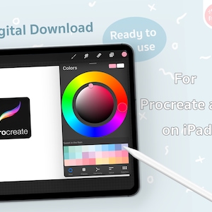 Procreate Color Palette Sweet in the Rain Color Swatches Instant ...