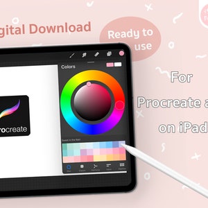 Procreate Color Palette Pink Princess Color Swatches Instant Download ...
