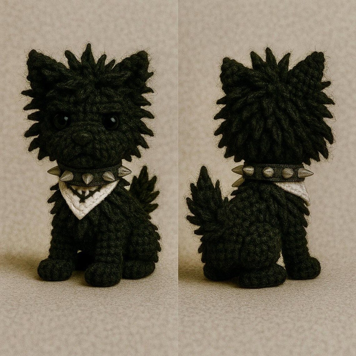 Wizard of OZ Goth Toto Crochet Pattern - Etsy