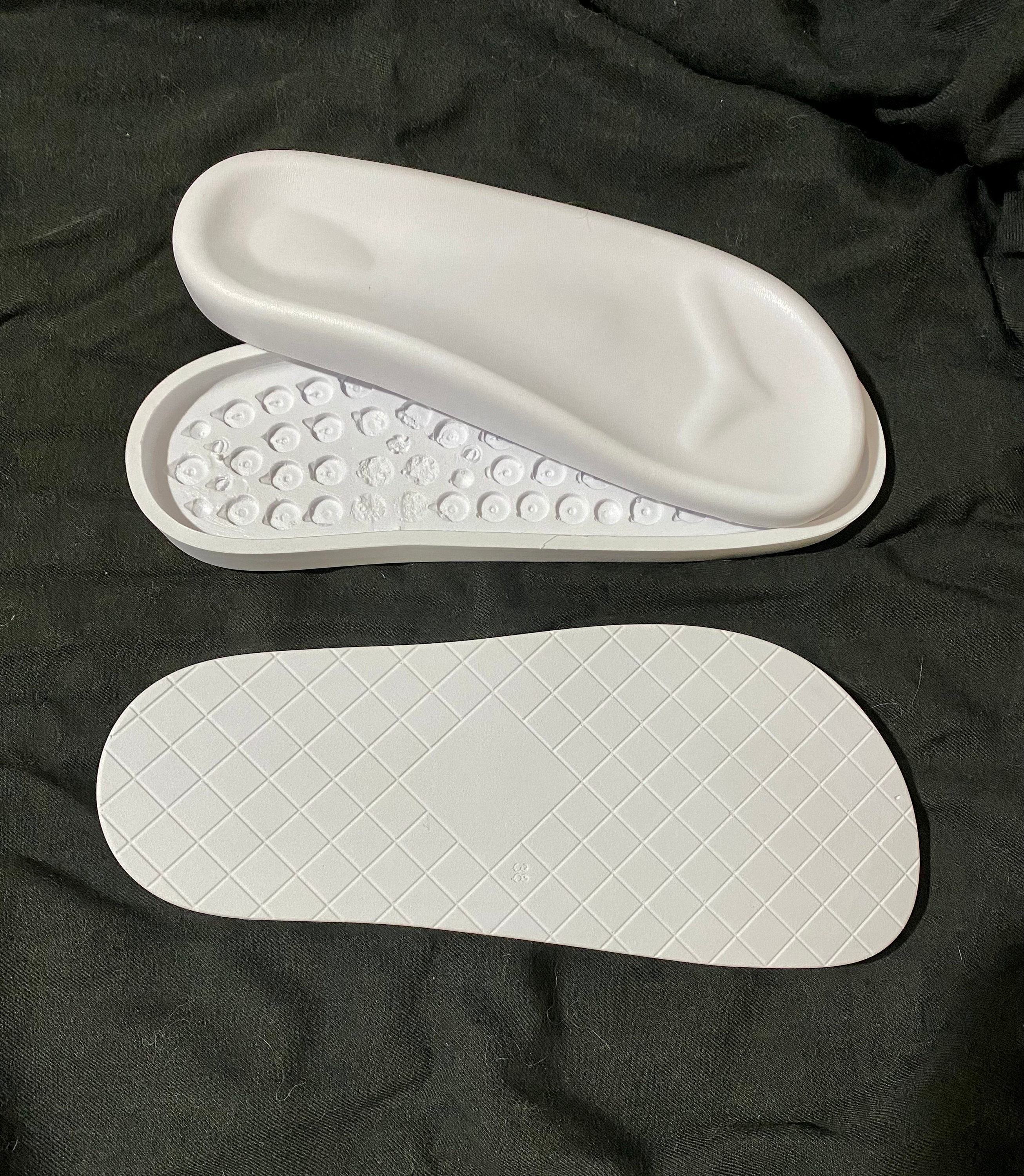 Rubber Shoe Sole With Insole: Flexible TR Outsole for Sandals - Etsy