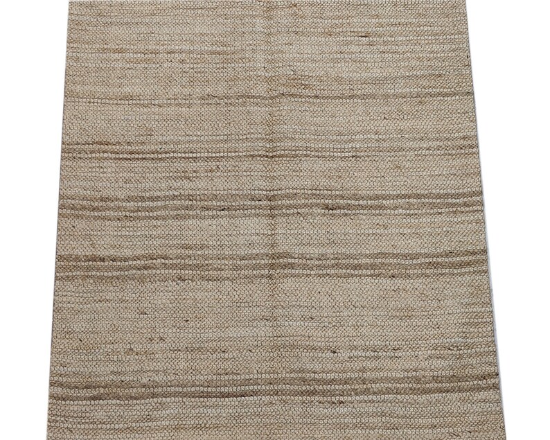 Soft Jute Rug With Rug Pad 5x7 Feet Approx on Sale for Home - Etsy