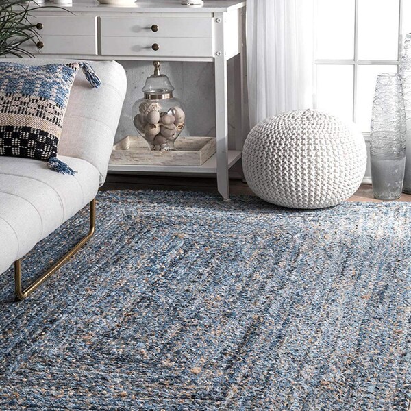 Denim Rug - Etsy
