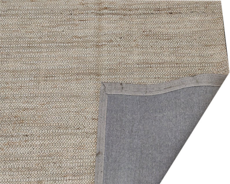 Soft Jute Rug With Rug Pad 5x7 Feet Approx on Sale for Home - Etsy