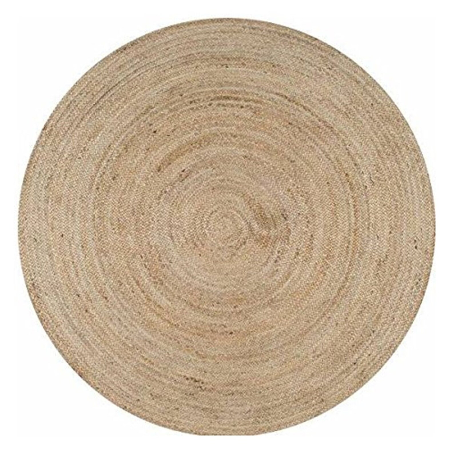 Colorful Round Boho Jute Accent Rugs Cute Circle Large or - Etsy