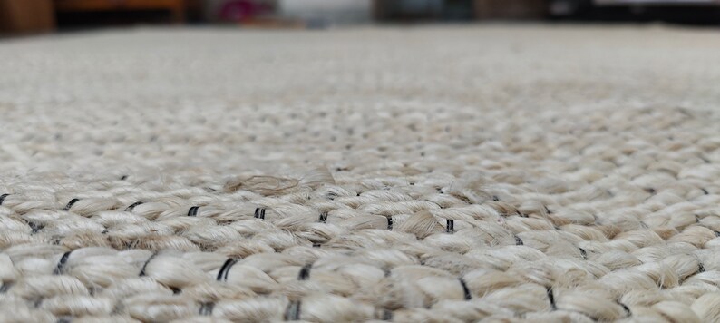 Soft Jute Rug With Rug Pad 5x7 Feet Approx on Sale for Home - Etsy