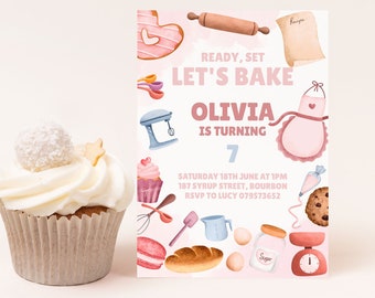 Bake off Invitation - Etsy