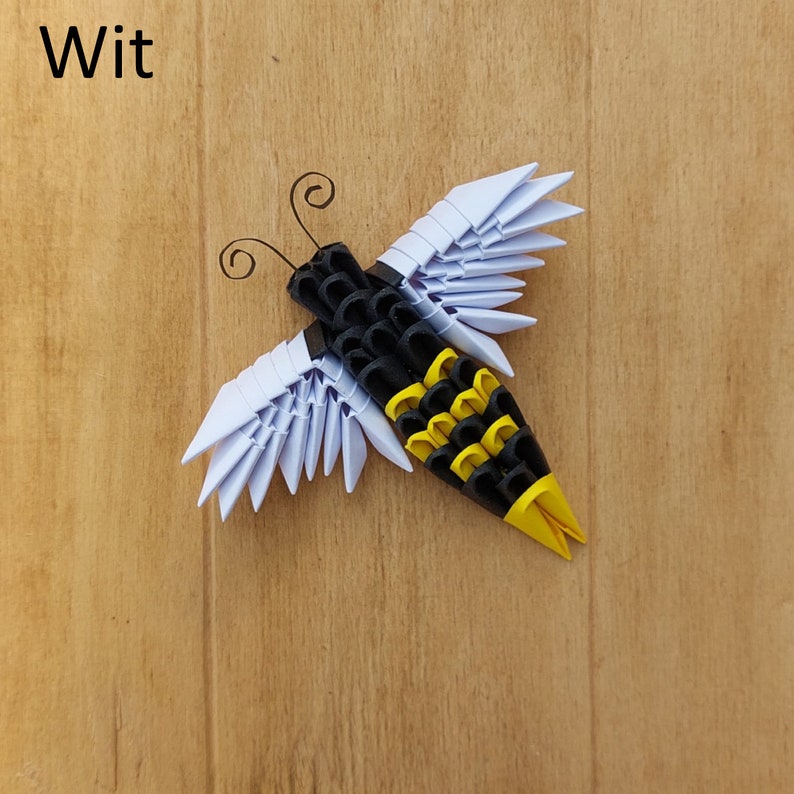 3d Origami Bee - Etsy