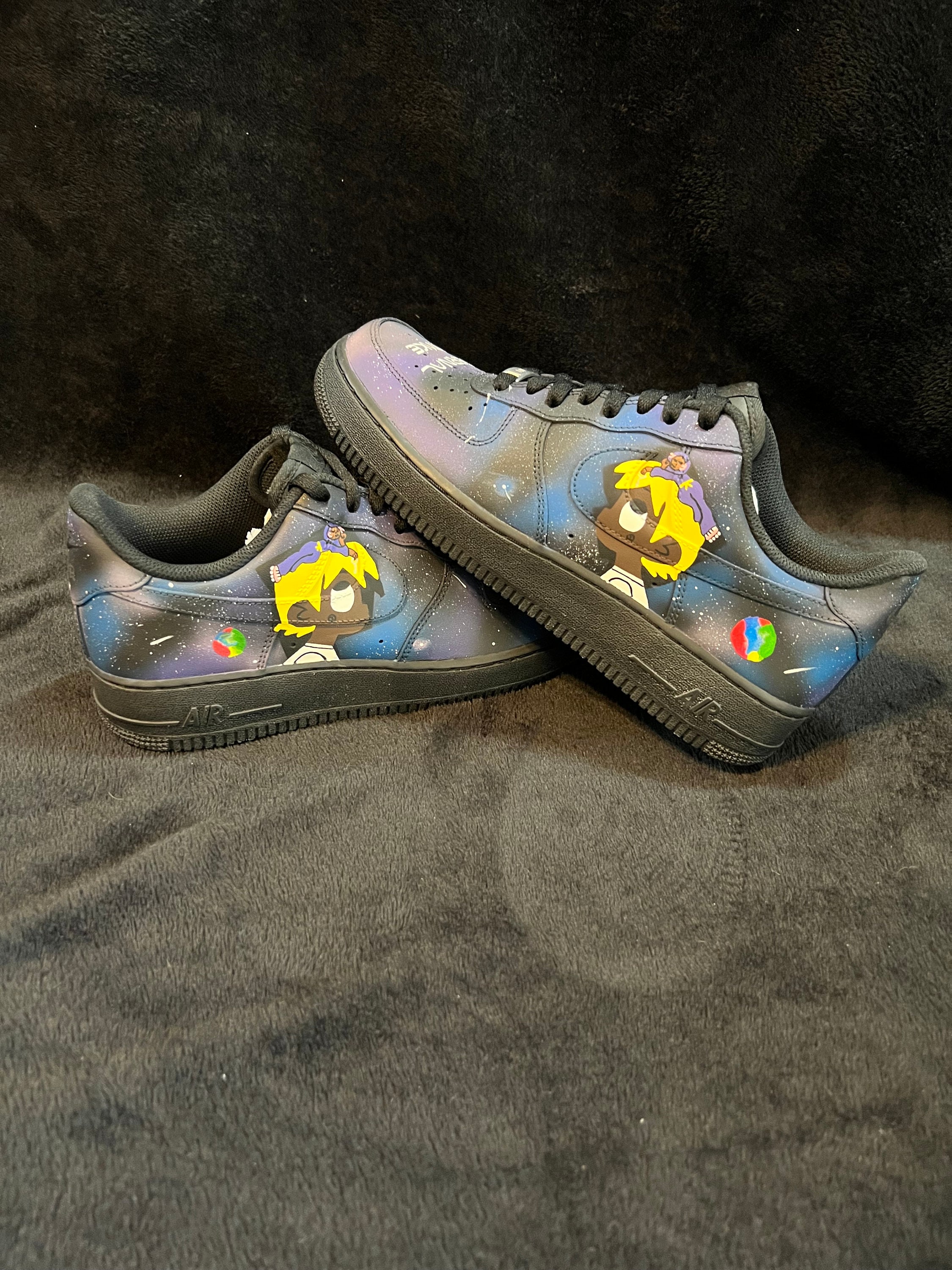 Lil Uzi Vert Eternal Atake Nike Air Force 1s - Etsy