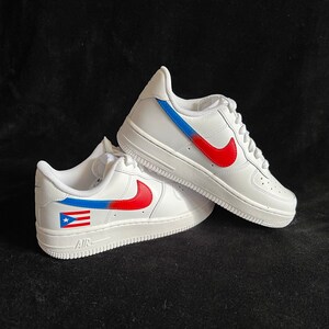 Nike Air Force 1 Puerto Rico #4 - Etsy