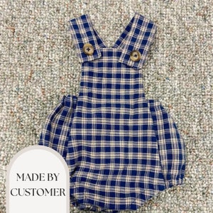 Baby Overalls PDF Sewing Pattern, Sewing Pattern for Boys Romper ...
