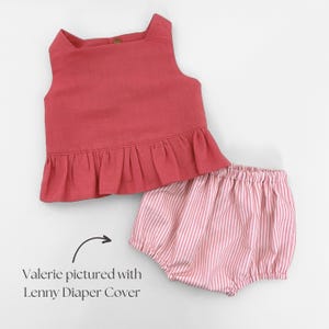 Baby Top PDF Sewing Pattern for Girls, Beginner Friendly Toddler & Girl ...