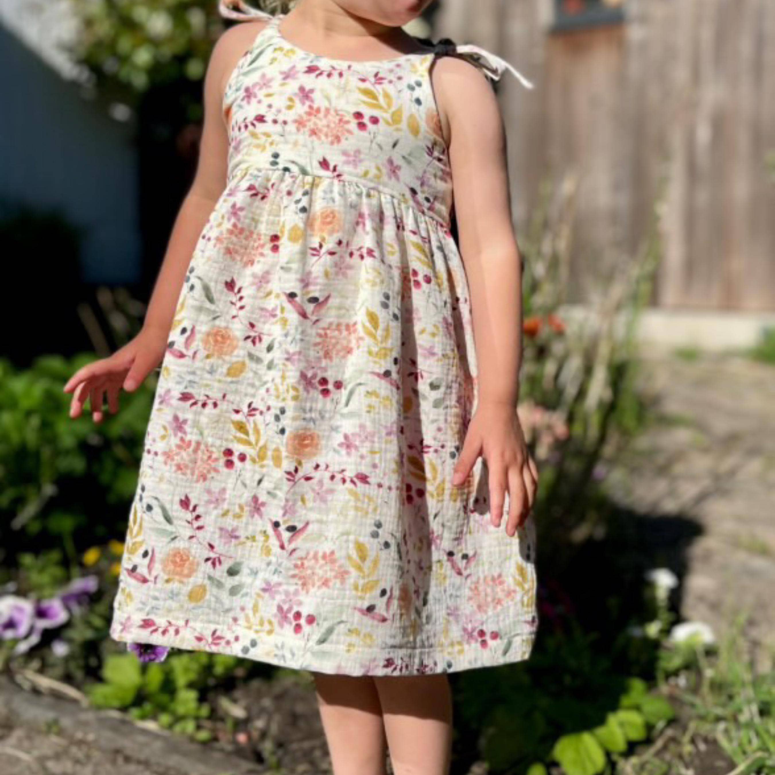 Girl Dress Sewing Pattern PDF, Baby & Toddler Summer Dress, Boho Kids ...