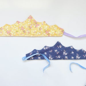 Crown Sewing Pattern PDF, DIY Birthday Crown for Kids, Princess Tiara ...