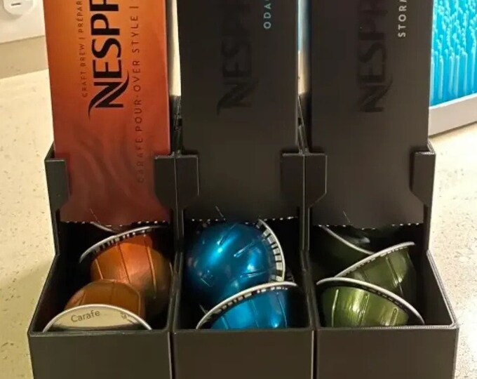 BLACK Vertuo Line 30 Coffee Capsules Dispenser for Kitchen Countertops ...