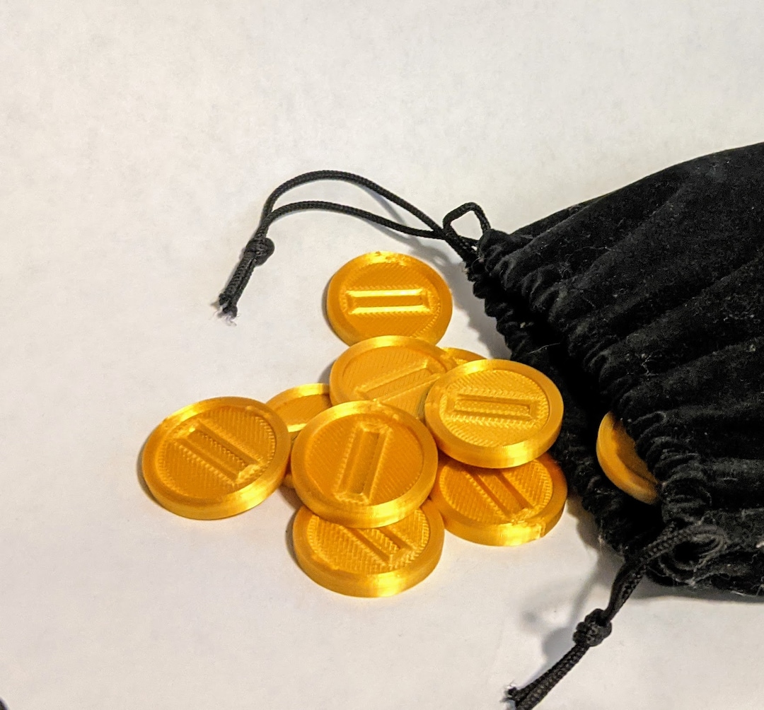 Replica / Mario Gold Coin Double Sided - Etsy