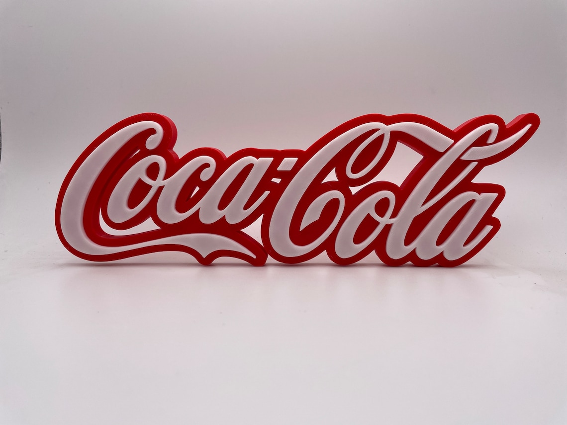 Coca Cola Sign / Logo / Sign / Shelf Display / Decor / Game - Etsy