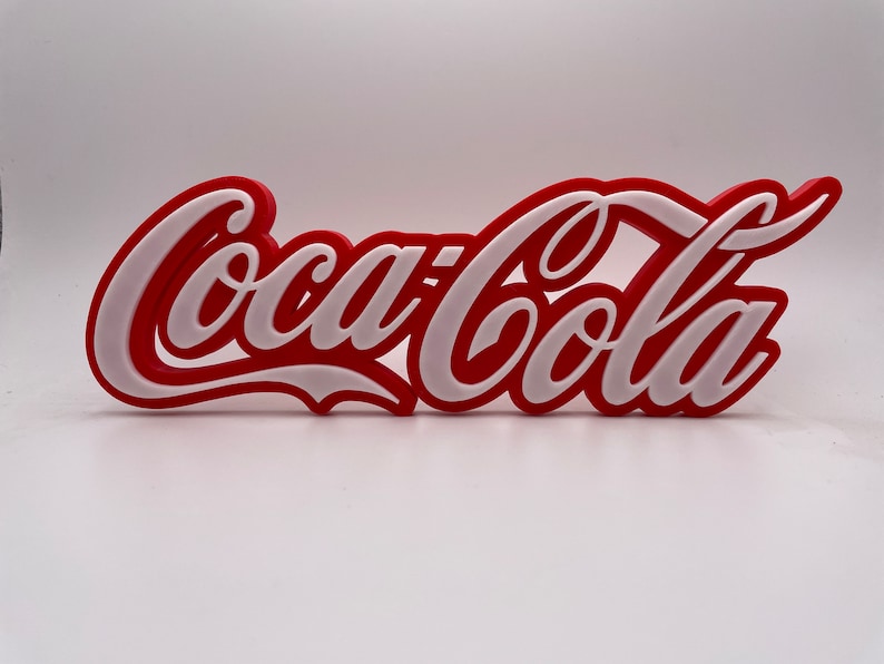 Coca Cola Sign / Logo / Sign / Shelf Display / Decor / Game - Etsy