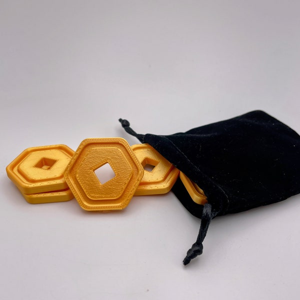 Roblox 3d Printed Robux - Etsy