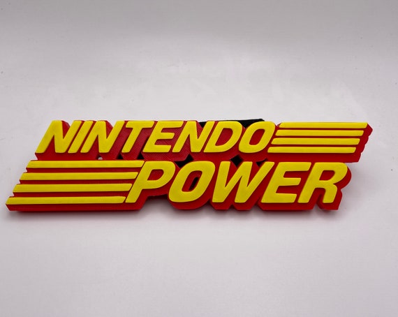 Nintendo Power Magazine Sign / Logo / Sign / Shelf Display / - Etsy
