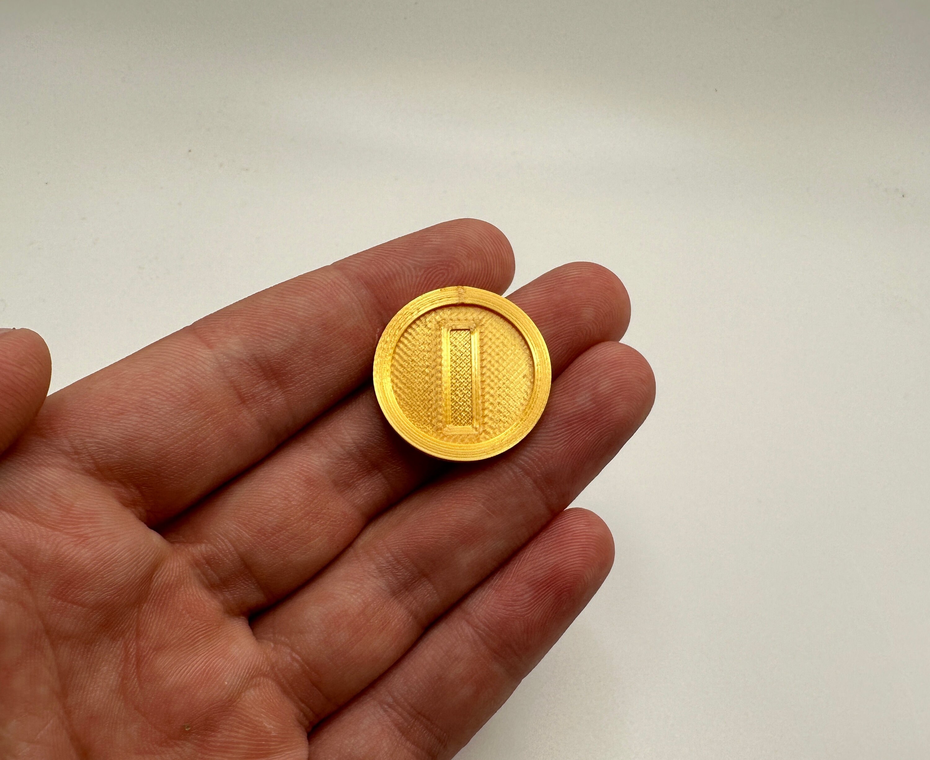 Replica / Mario Gold Coin - Double Sided - Etsy